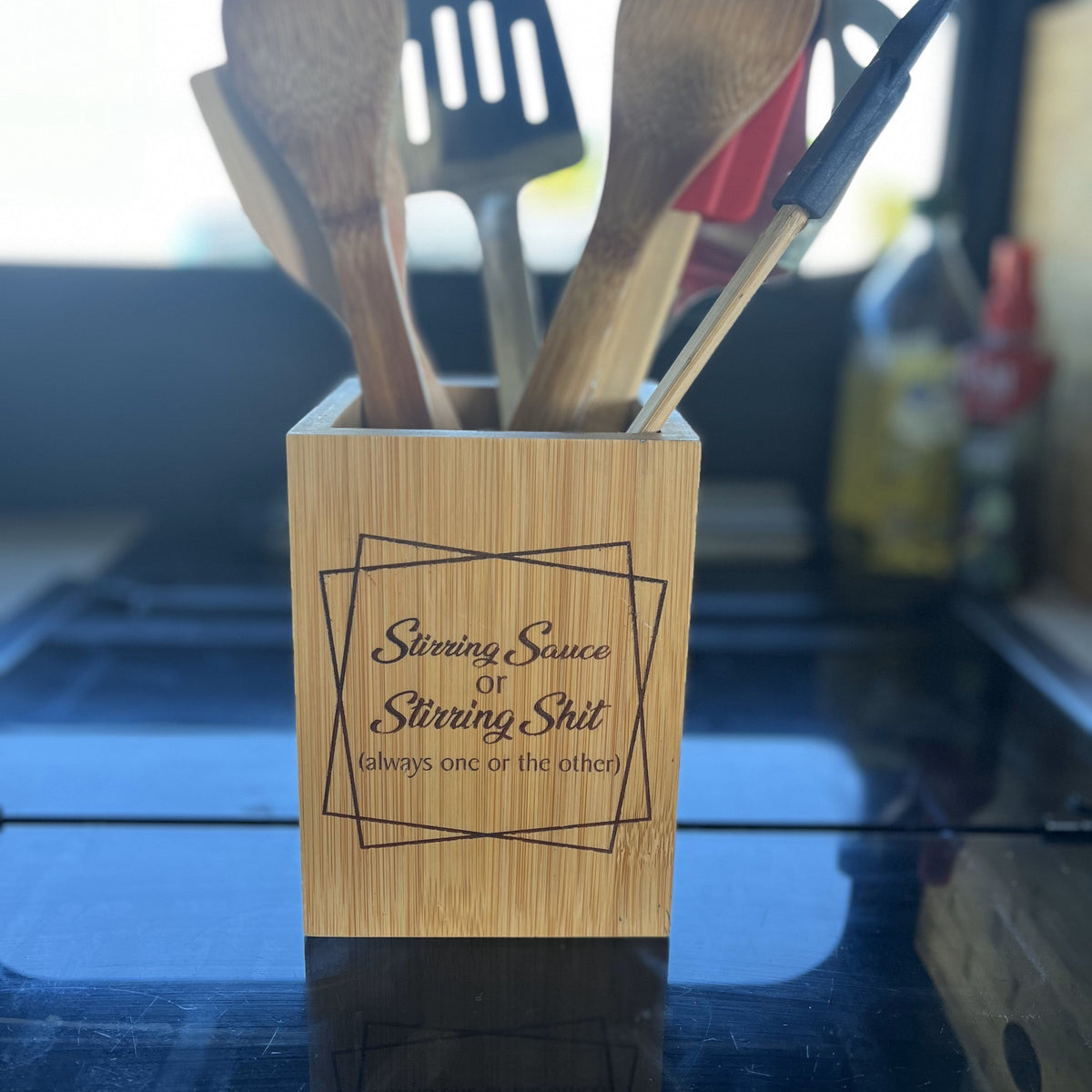 STIRRING SAUCE OR SH$T UTENSIL HOLDER – Stack Life Family